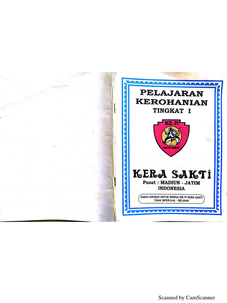 Doa Kerohanian IKSPI Tingkat 1 | PDF