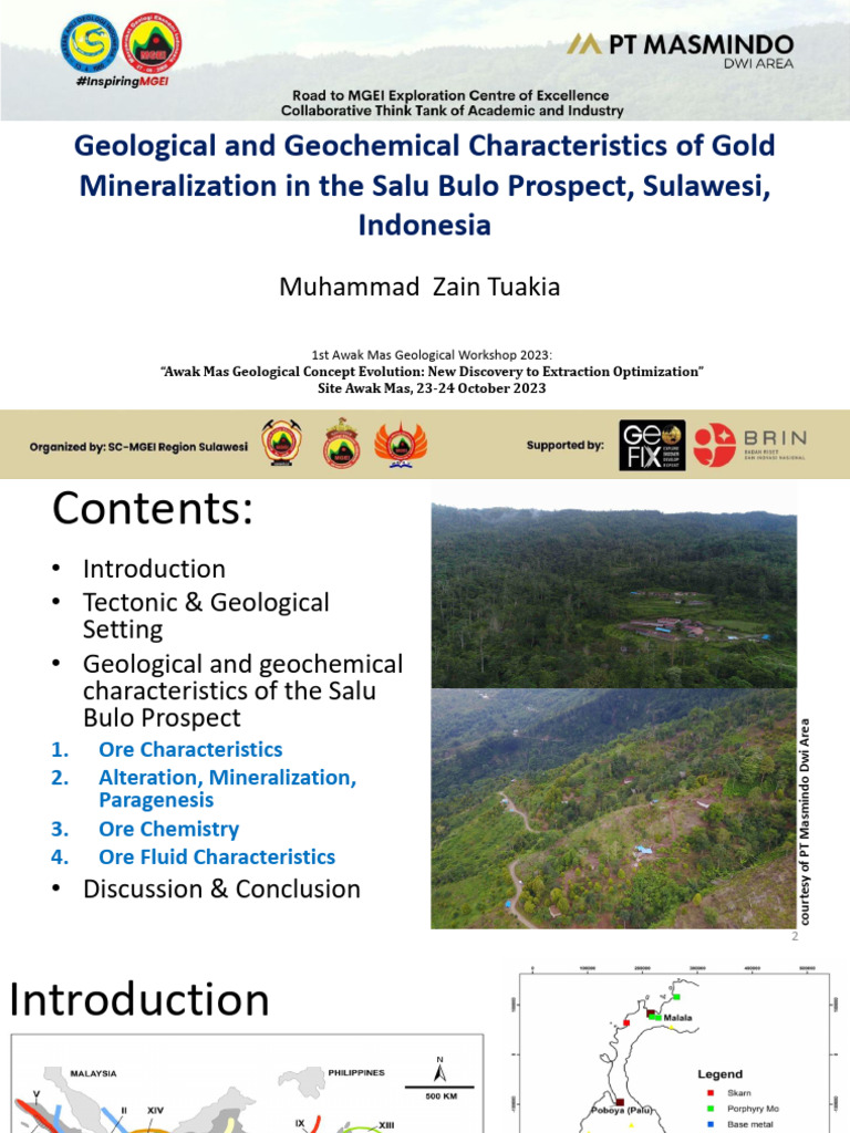 1st Awak Mas Gold Project | PDF | Rock (Geology) | Geology