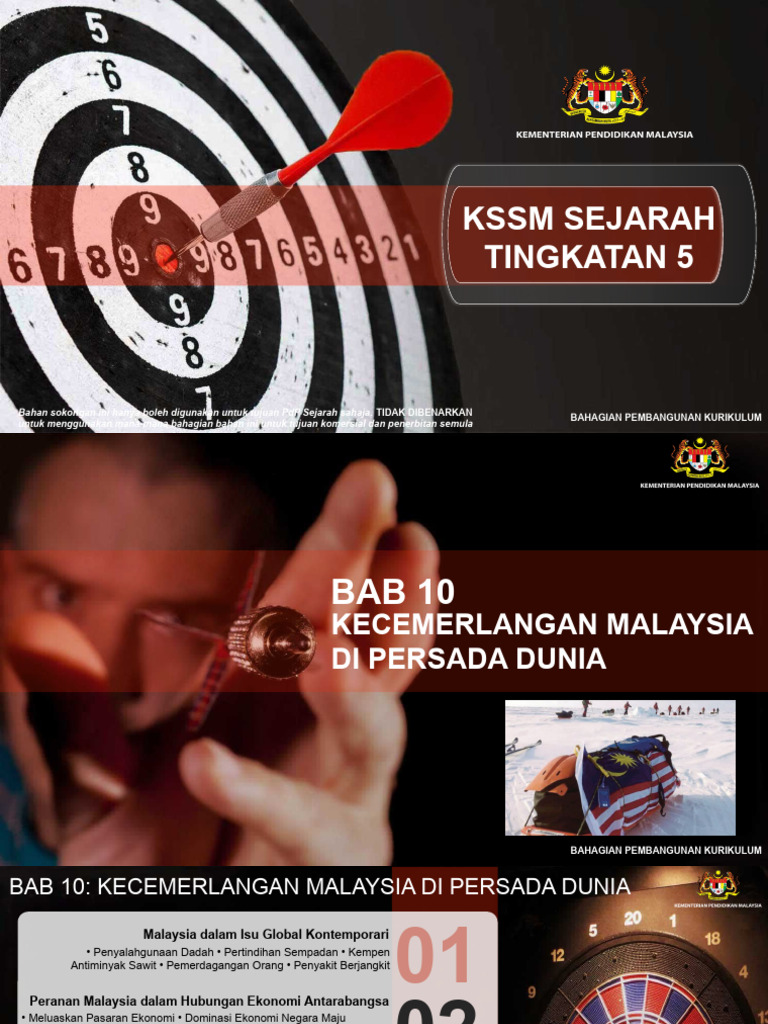 KSSM Sejarah Tingkatan 5 Bab 10 (PPSM) | PDF