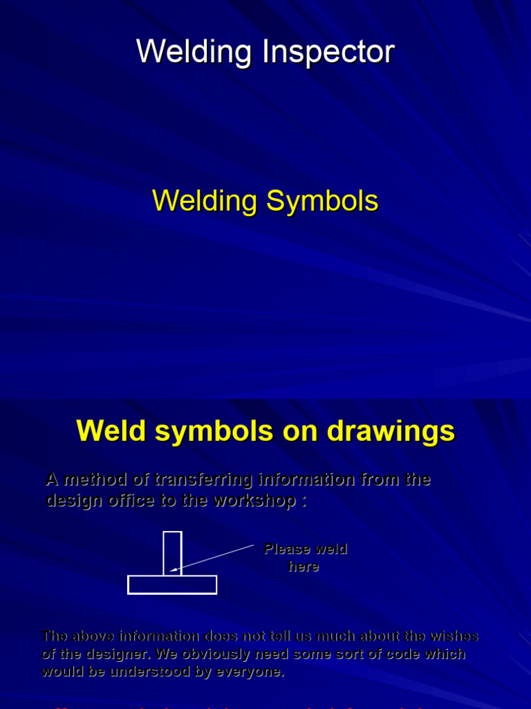 9 Welding Symbols | PDF | Welding | Construction