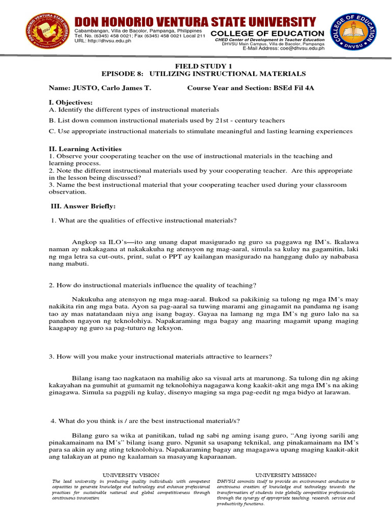 To Print - FS1 E8. | PDF