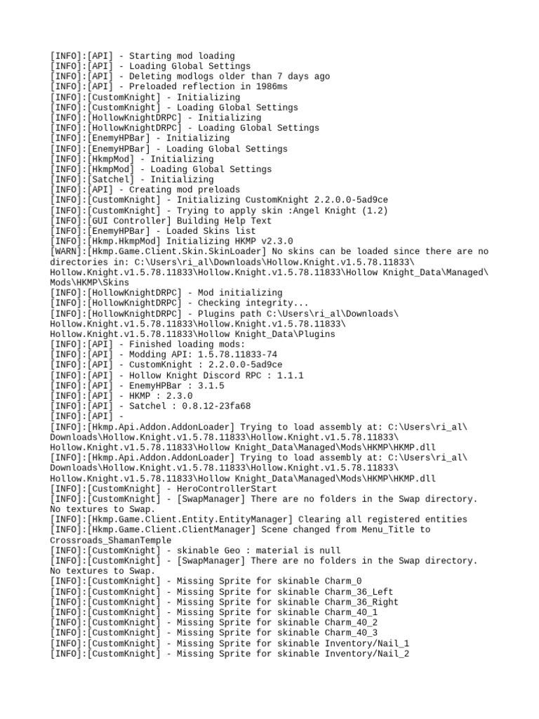 Mod Log | PDF | Network Socket | Client (Computing)