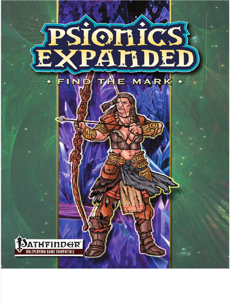 Dokumen - Tips - Psionics Expanded Find The Mark | PDF | D20 System
