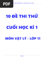 Đề Thi Thử Lần 1 - Cp Vlpt | PDF