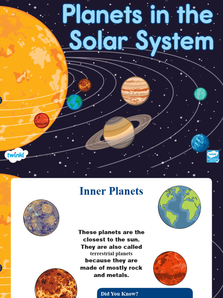 Planets in The Solar System PowerPoint & Google Slides | PDF | Science ...