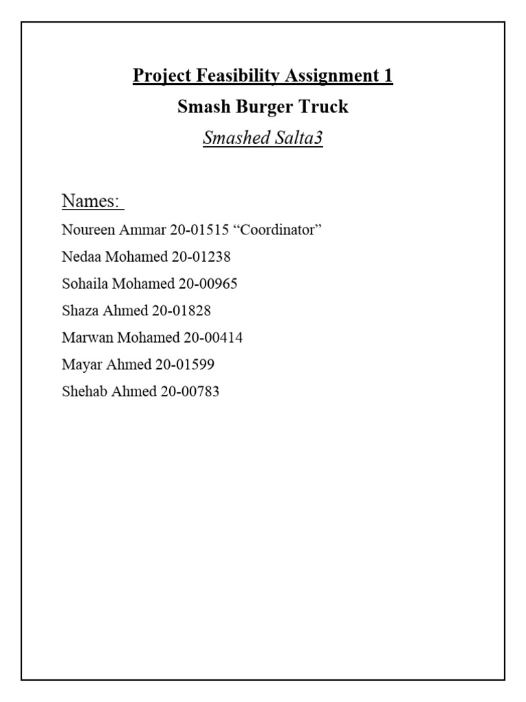 Salta3 Burger | PDF | Hamburgers | Economies