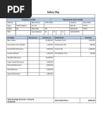 Salary Certificate Format With CTC Letterhead | PDF