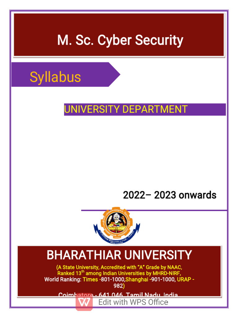 MSC Cyber Security | PDF | Security | Computer Security MSC Cyber Security | PDF | Security | Computer Security