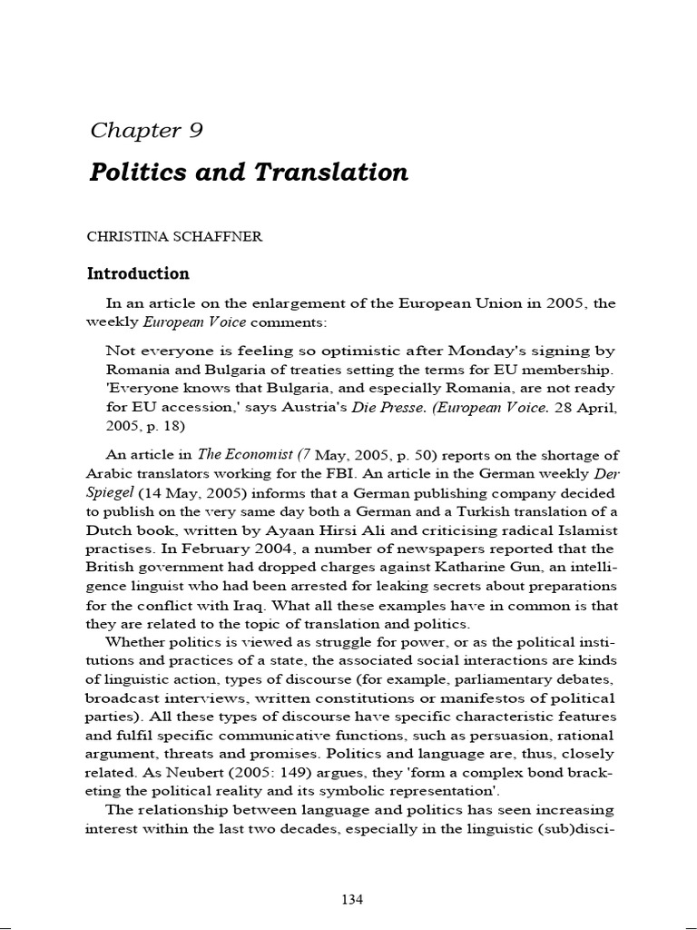 Politics and Translation Analysis | PDF | Discourse | Communism