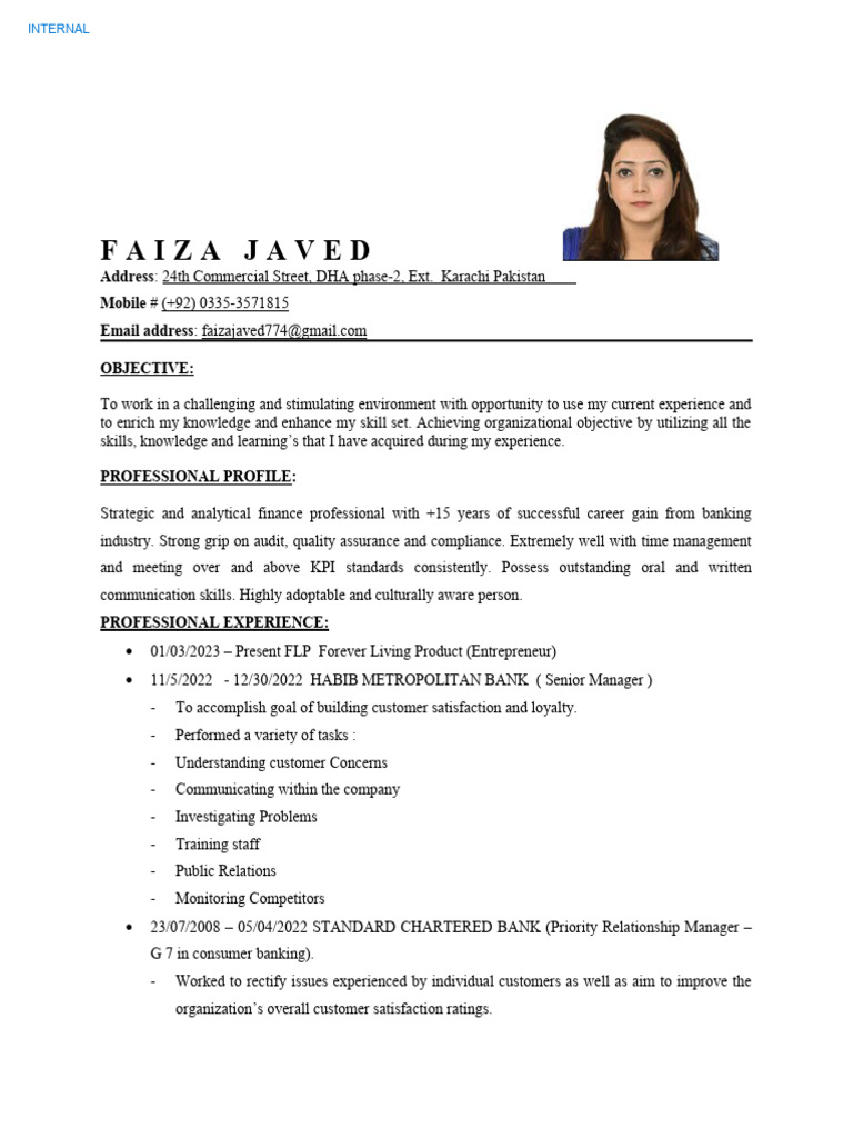 CV - Uae | PDF | Banks | Business Economics