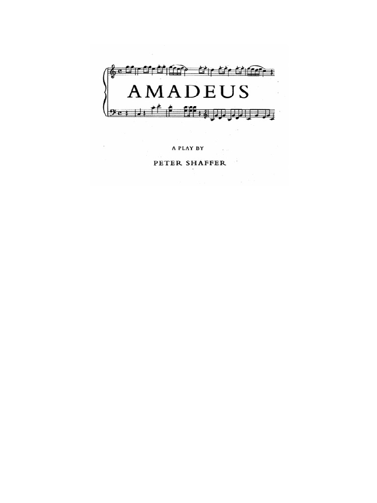 Amadeus | PDF