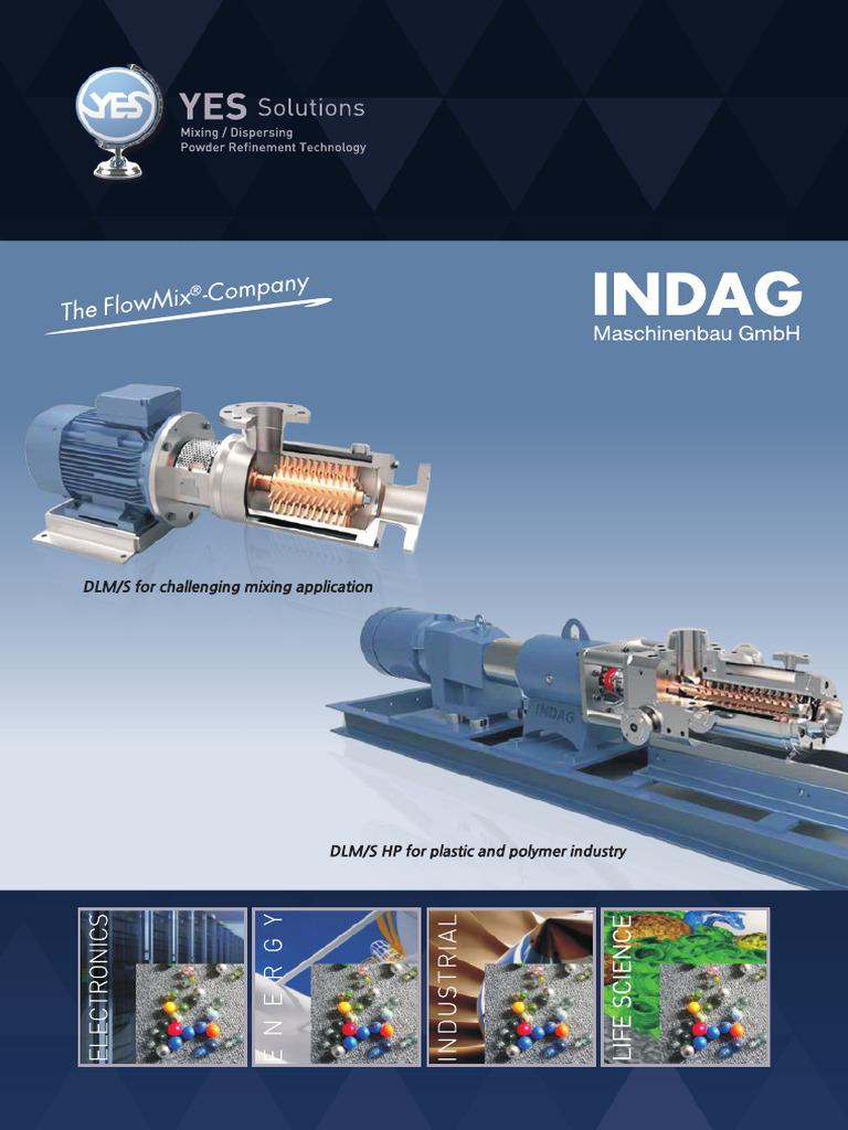 INDAG Catalogue - Type DLM S - DLM S HP-merged | PDF | Turbine | Viscosity