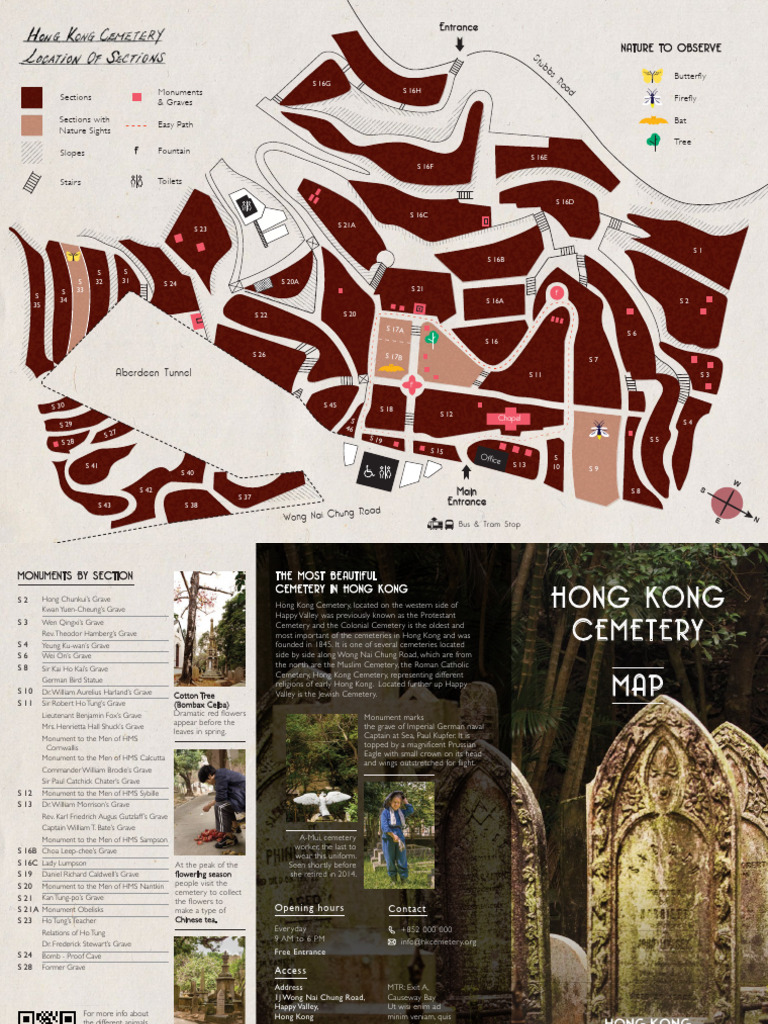 Hong Kong Cemetery Map+Leaflet 2017 | PDF