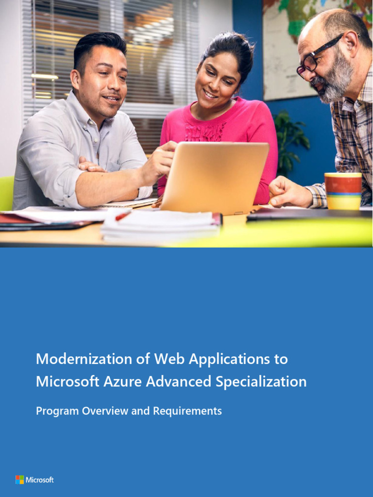 Modernization of Web Apps To Microsoft Azure Advanced Specialization ...