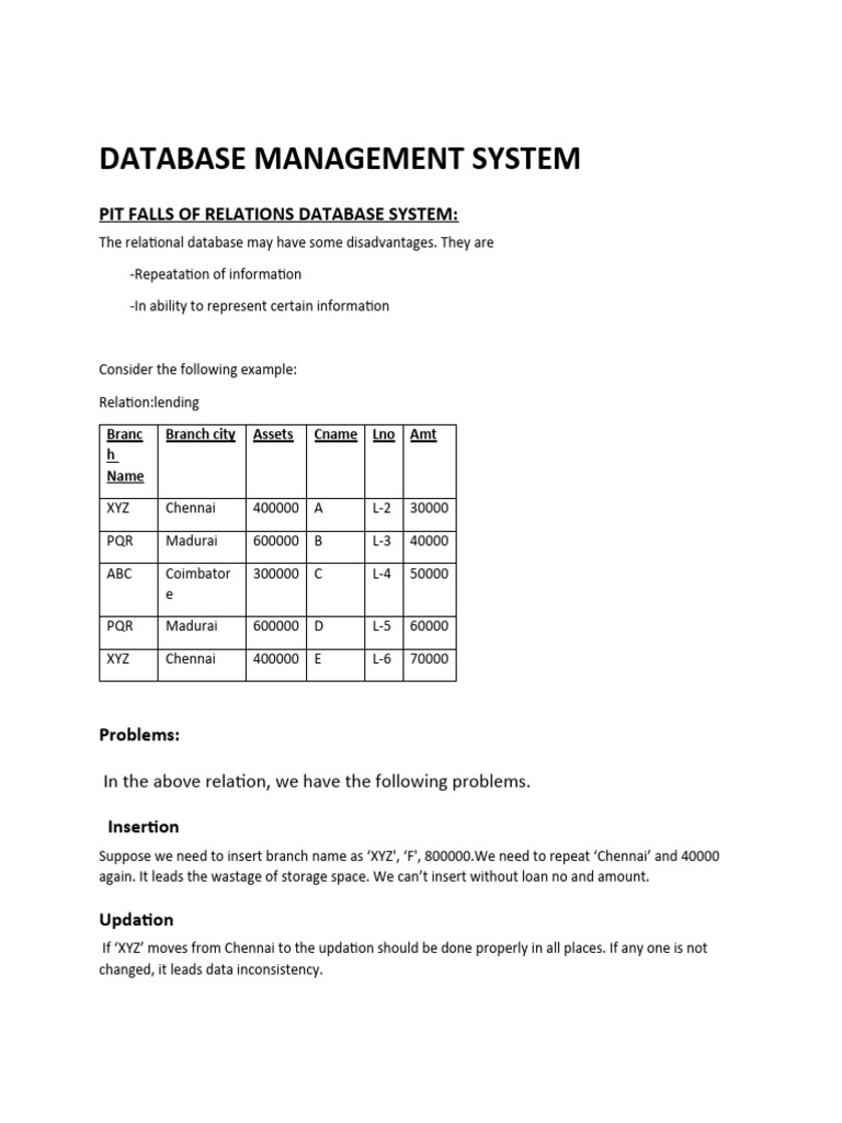 Rdbms (Unit 3) | PDF