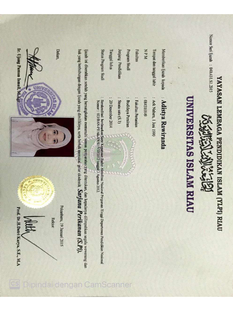 Ijazah Adis | PDF