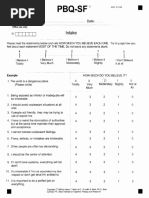 Body Dysmorphid Disorder Questionnaire (BDDQ) | PDF | Mental Health ...