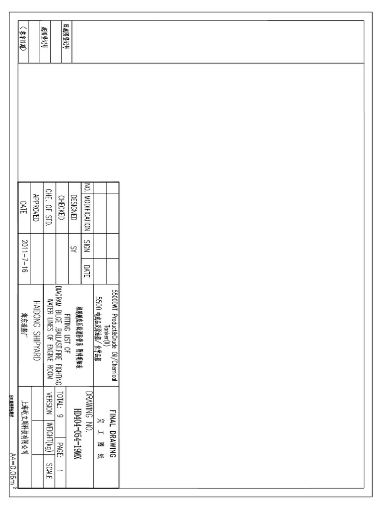 Bilge and Ballast System Fittings List | PDF | Pipe (Fluid Conveyance ...