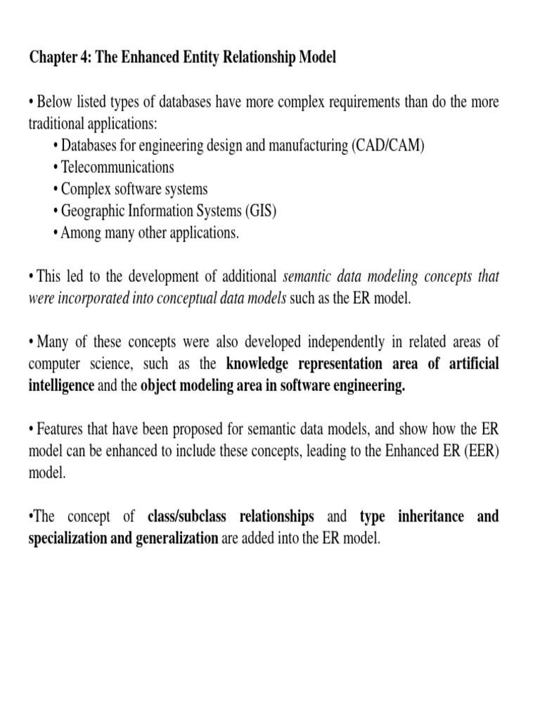 Rdbms Rr Ch4 Pdf Inheritance Object Oriented Programming Conceptual Model