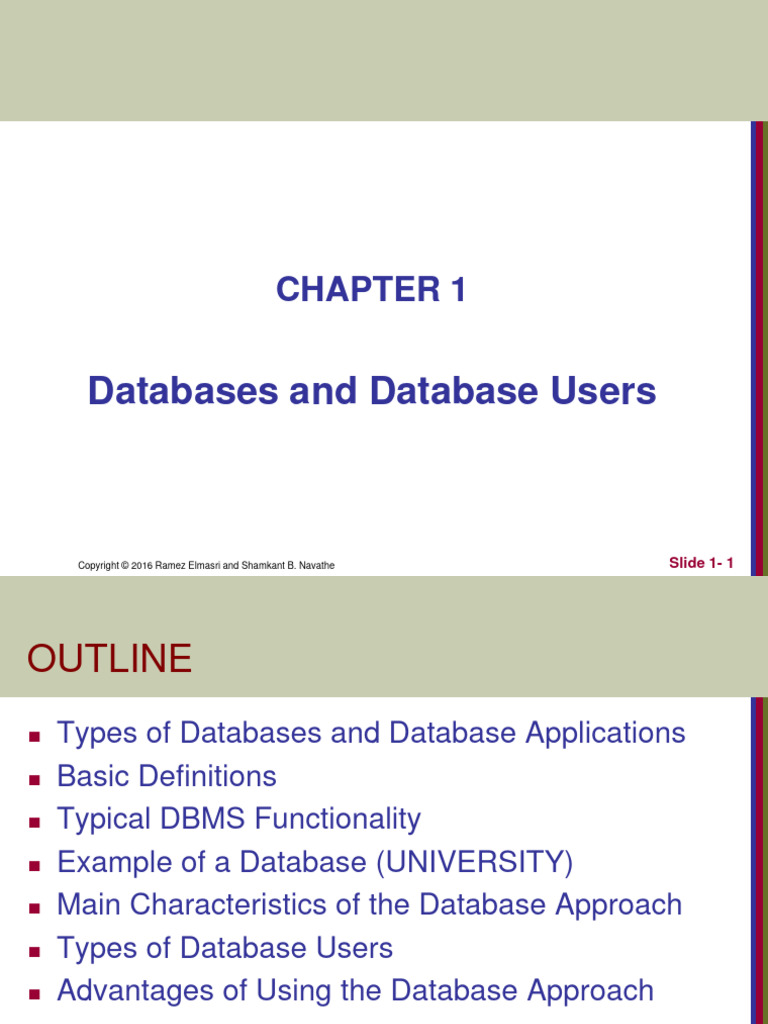 Rdbms Ja Ch1 | PDF | Databases | Data Model