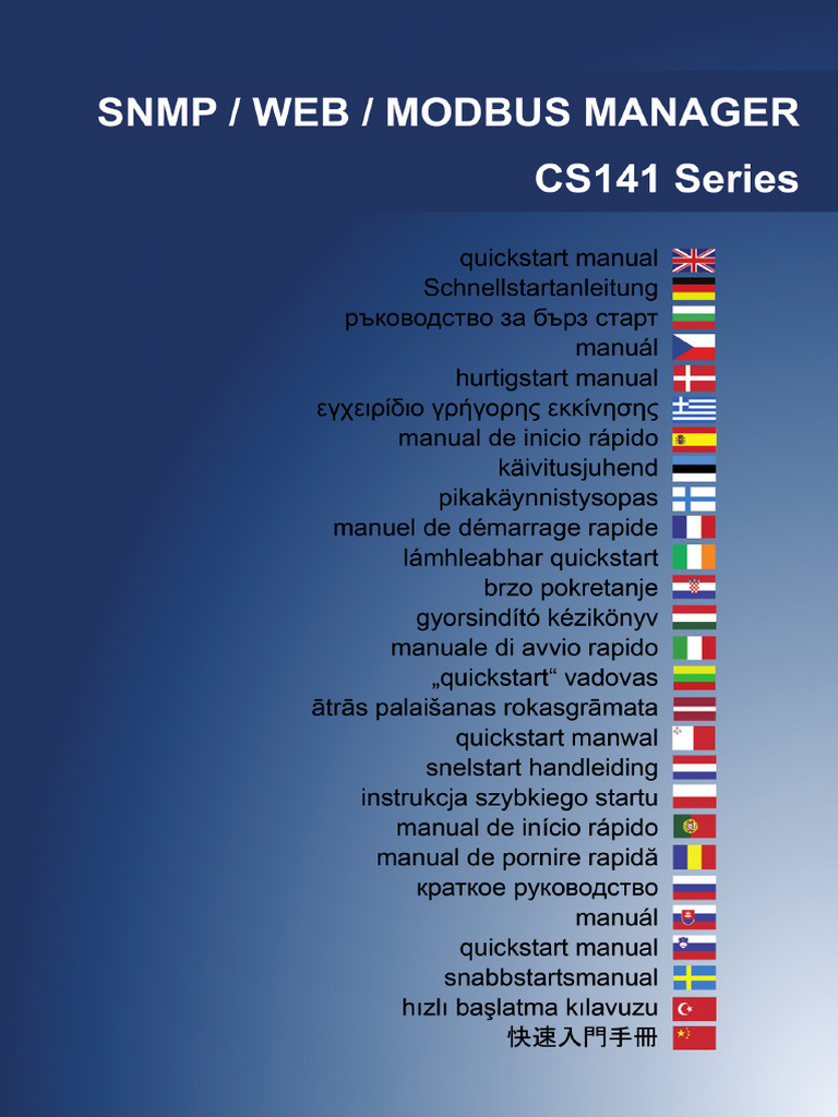 CS141 Quick Start Guide | PDF | Ip Address | Network Switch
