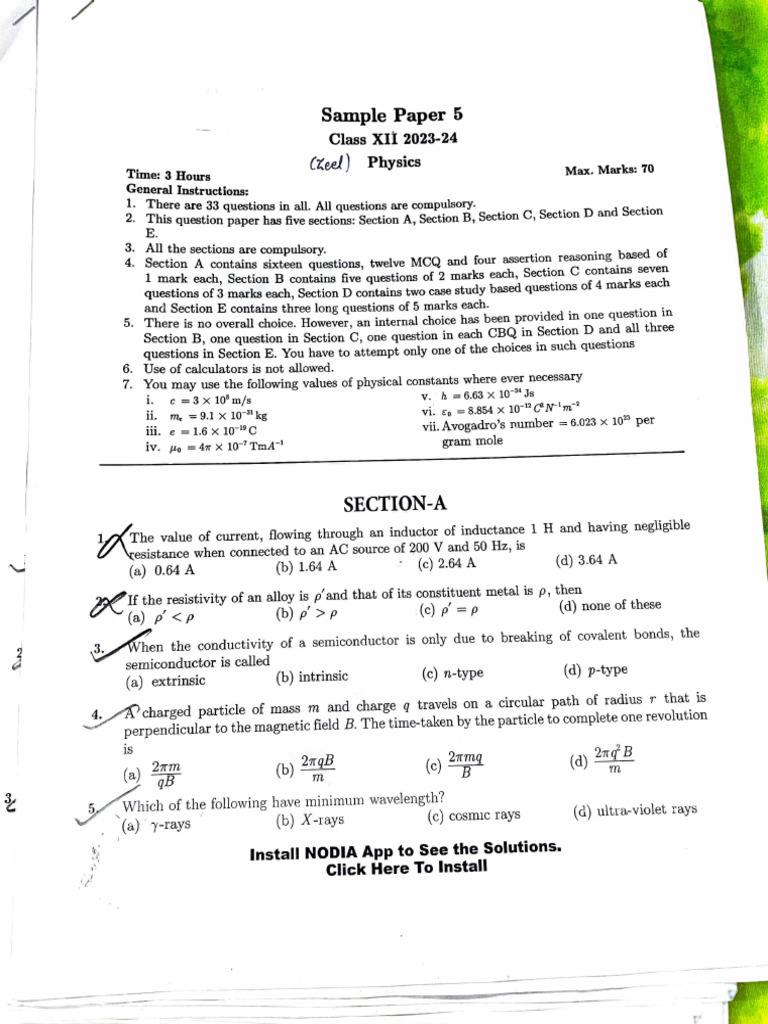Paper 5 | PDF | Coherence (Physics) | Waves