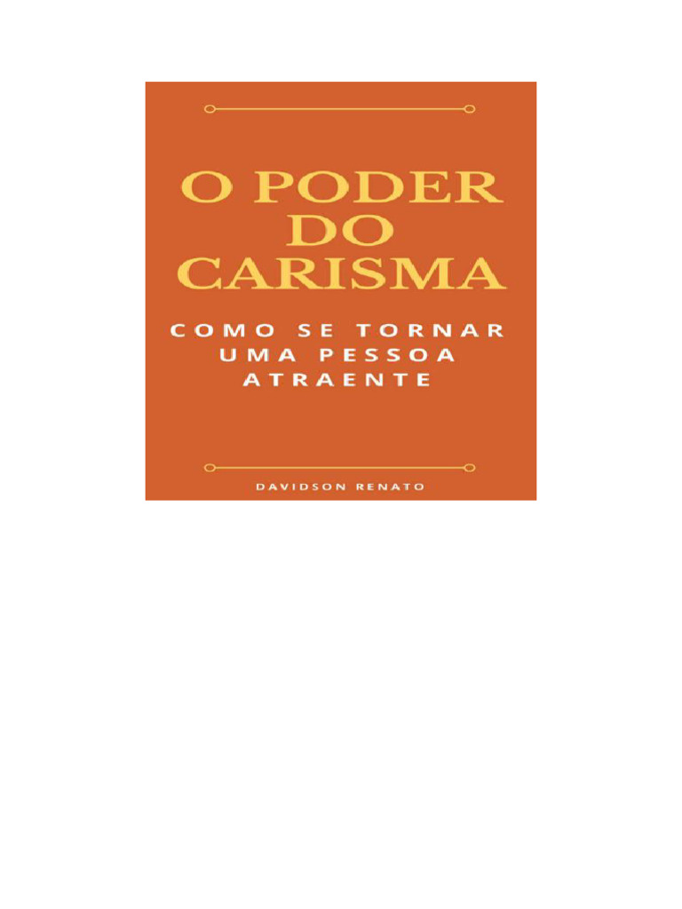 O Poder Do Carisma - Davidson Renato | PDF