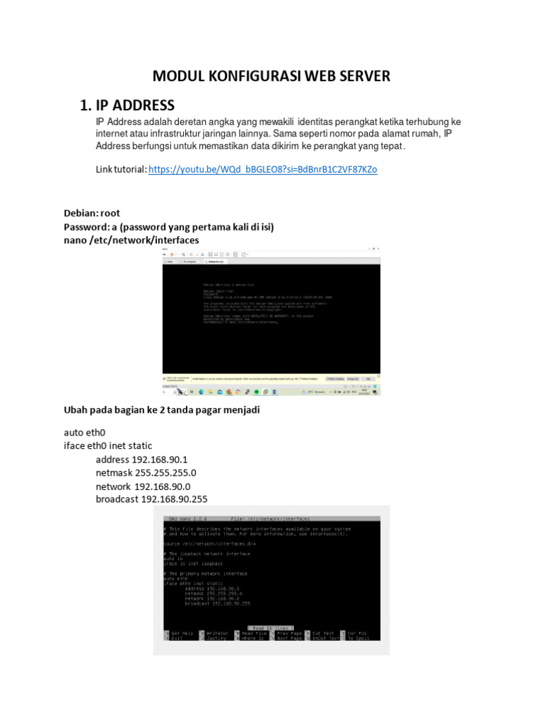 Modul Konfigurasi Web Server | PDF