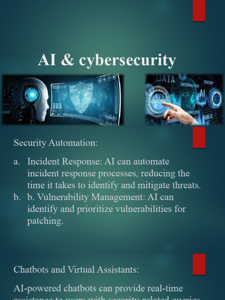 Ai And Cybersecurity Pdf