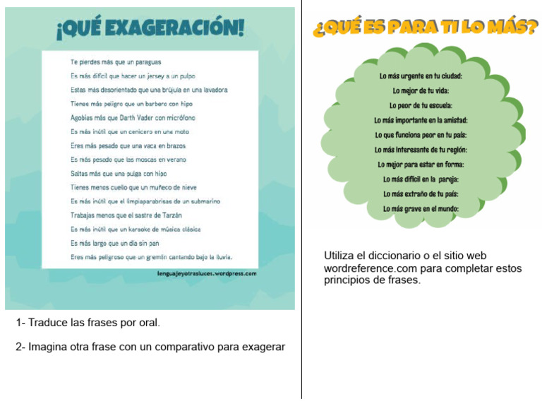4e Qué Exageracion | PDF