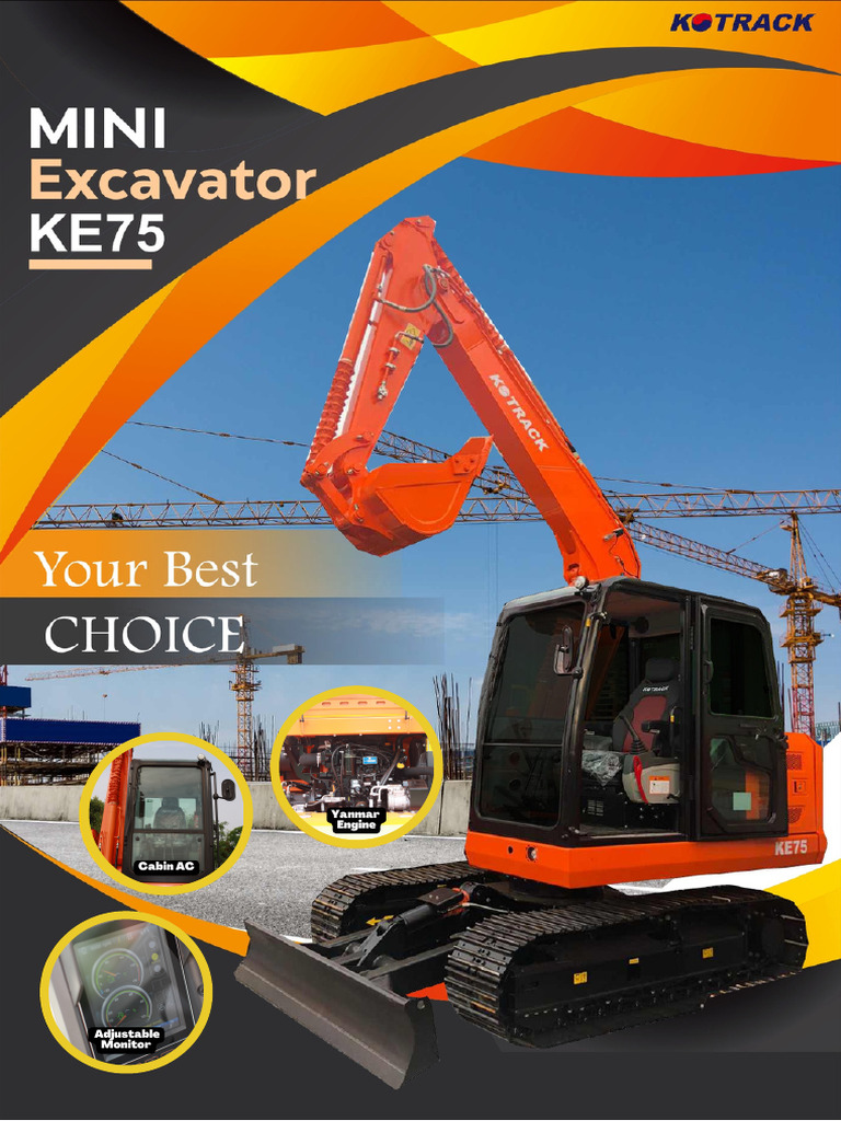 KE75 Excavator | PDF