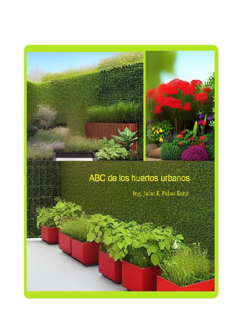 Estructura de Huertos Urbanos | PDF | Compost | Acuaponia