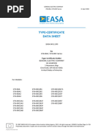 GE90 Series Engine Type Certificate | PDF | Propulsion | Aviation
