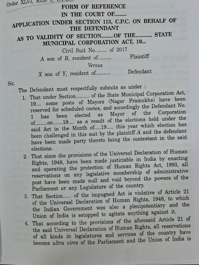 Forms - Draft of Reference and Review - DPC Module 2 | PDF