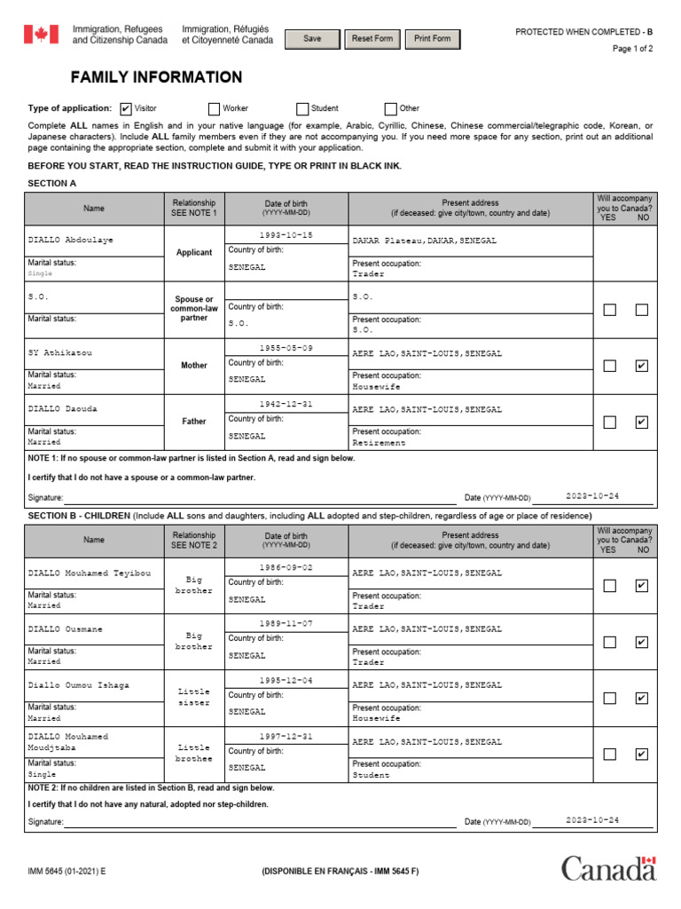 Imm 5645 e | PDF | Government | Justice