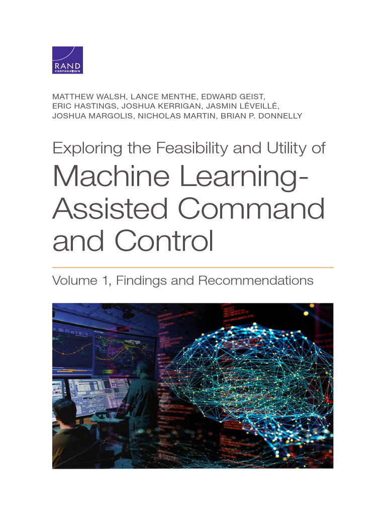 Exploring The Feasibility and Utility of Machine Learning-Assisted Command and Control | PDF ...