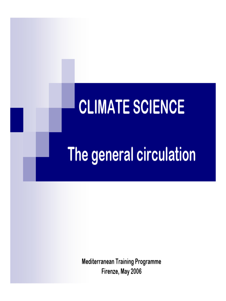 Circulatia Gen - Atm | PDF | Atmospheric Circulation | Natural Environment