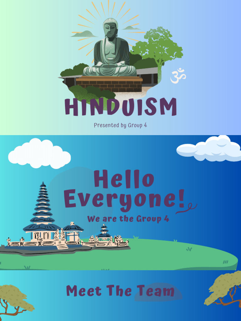 Group 4 Hinduism | PDF | Vedas | Shiva