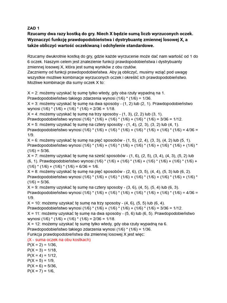 Zadanie 1 | PDF