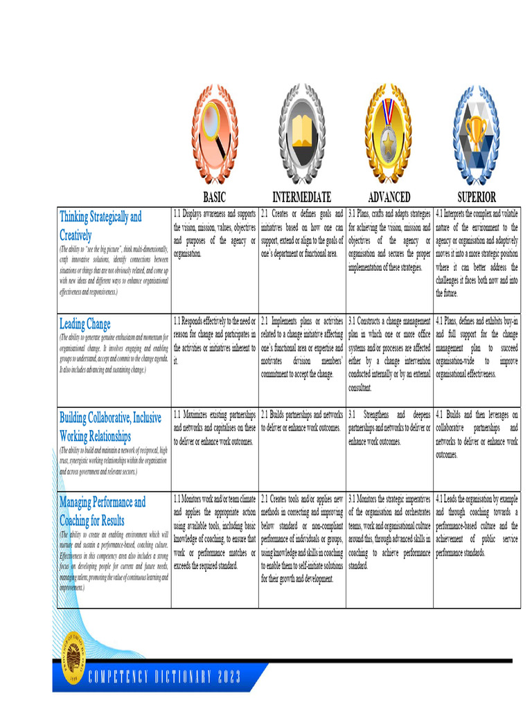 10leadership Competencies | PDF | Goal | Change Management