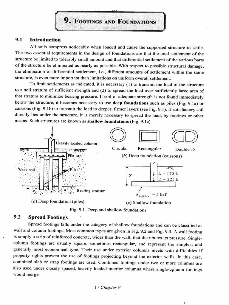 U Nyi Hla Nge - Chapter 9 | PDF | Foundation (Engineering) | Deep ...