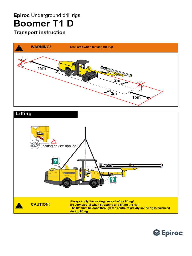 Boomer T1D Transporte | PDF