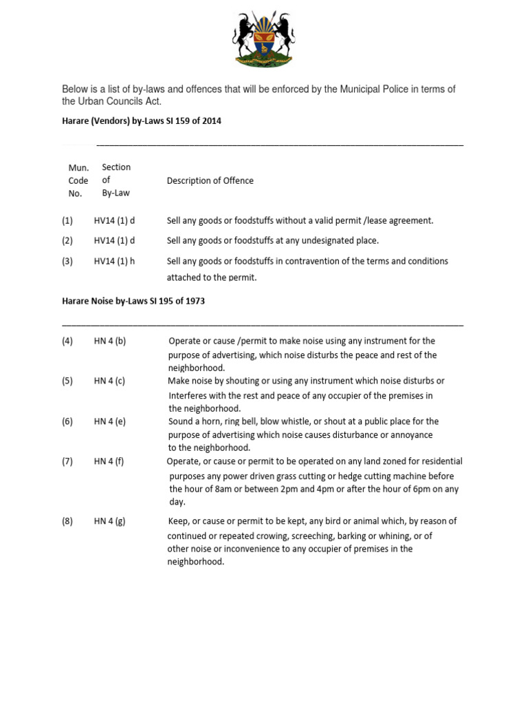 Metropolitan Police Offenses Code List. | PDF | Road