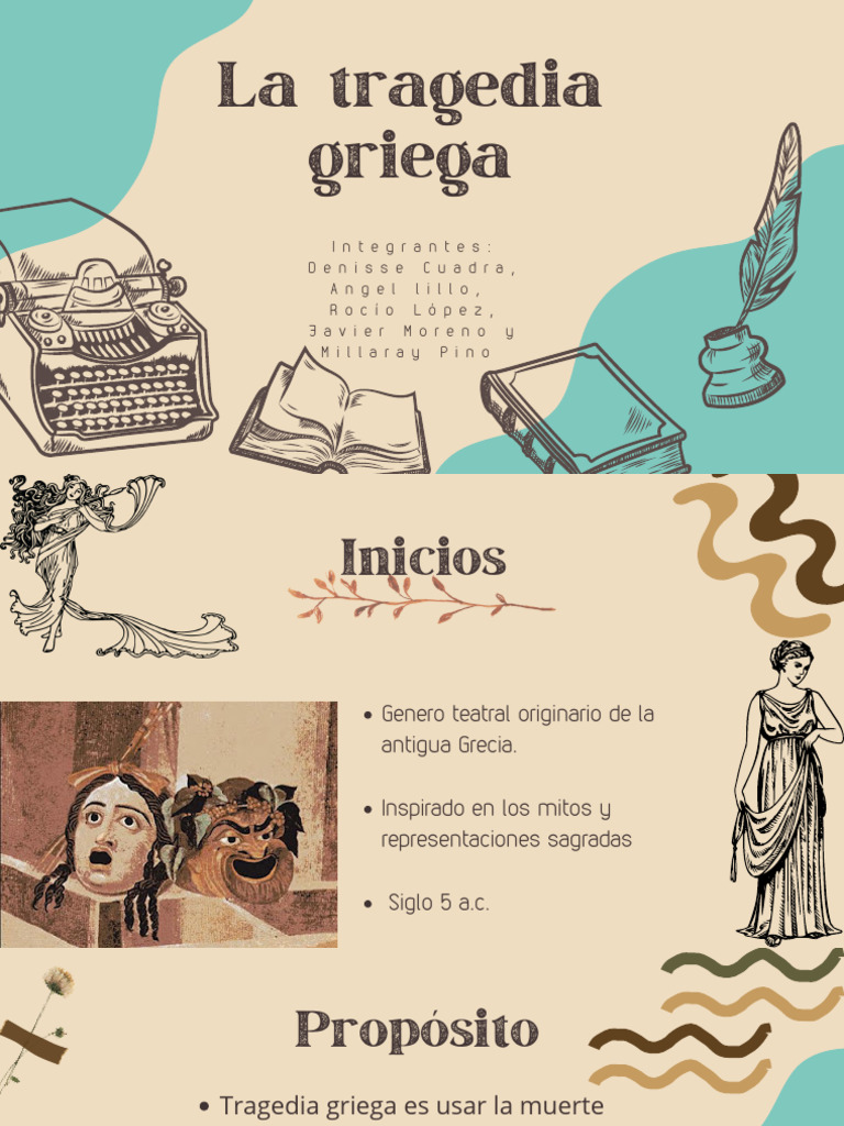 La Tragedia Griega | PDF | Libros para adolescentes