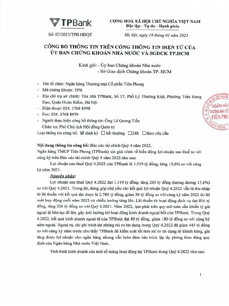 TP Bank | PDF