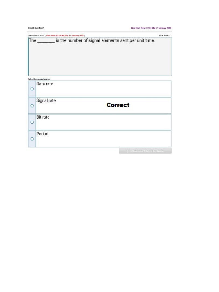 cs601 Solved Quiz No 2 With Reference | PDF cs601 Solved Quiz No 2 With Reference | PDF