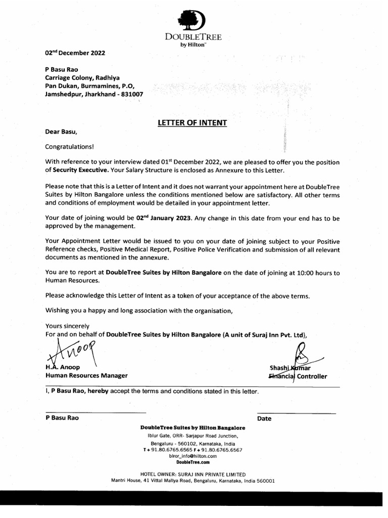 Basu Rao Letter 111 | PDF