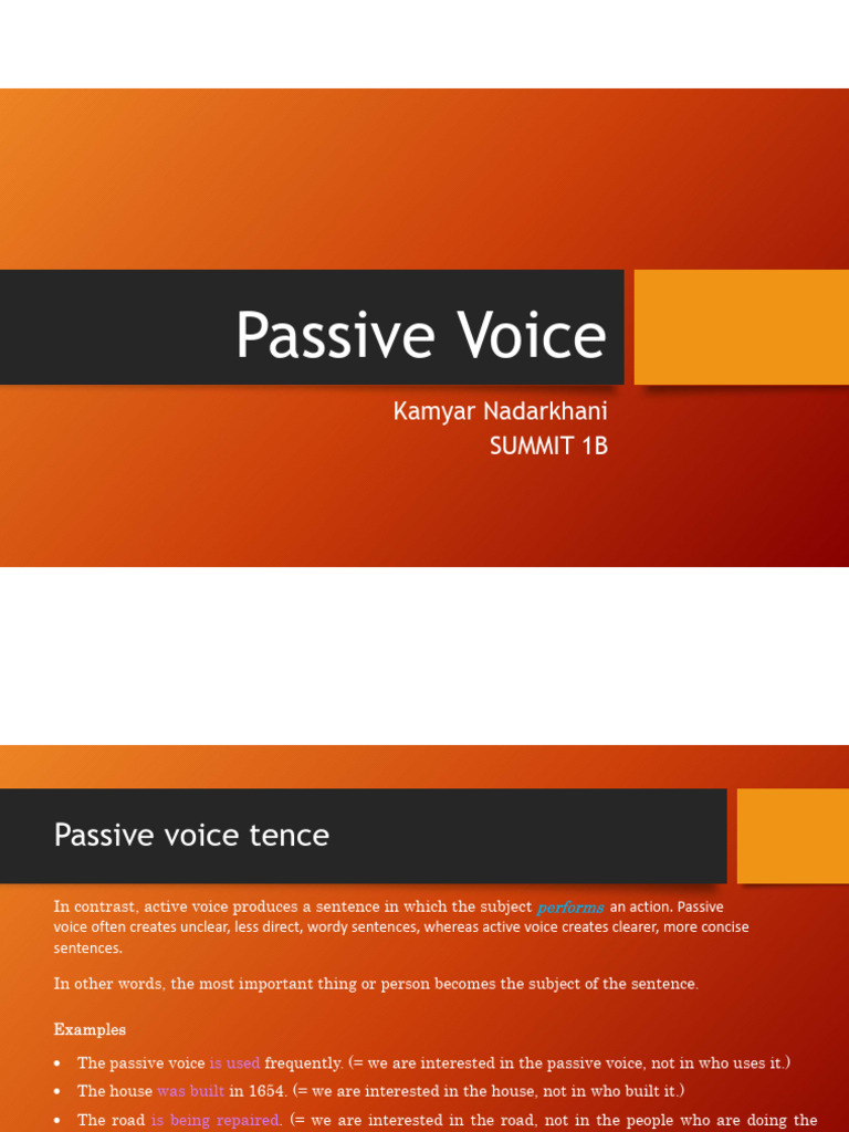Passive Voice | PDF | Linguistic Morphology | Language Families