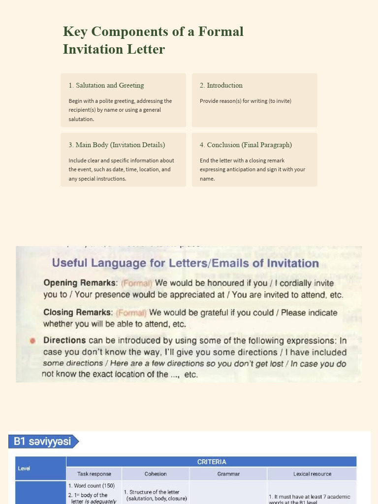 How To Write A Formal Invitation Letter | PDF