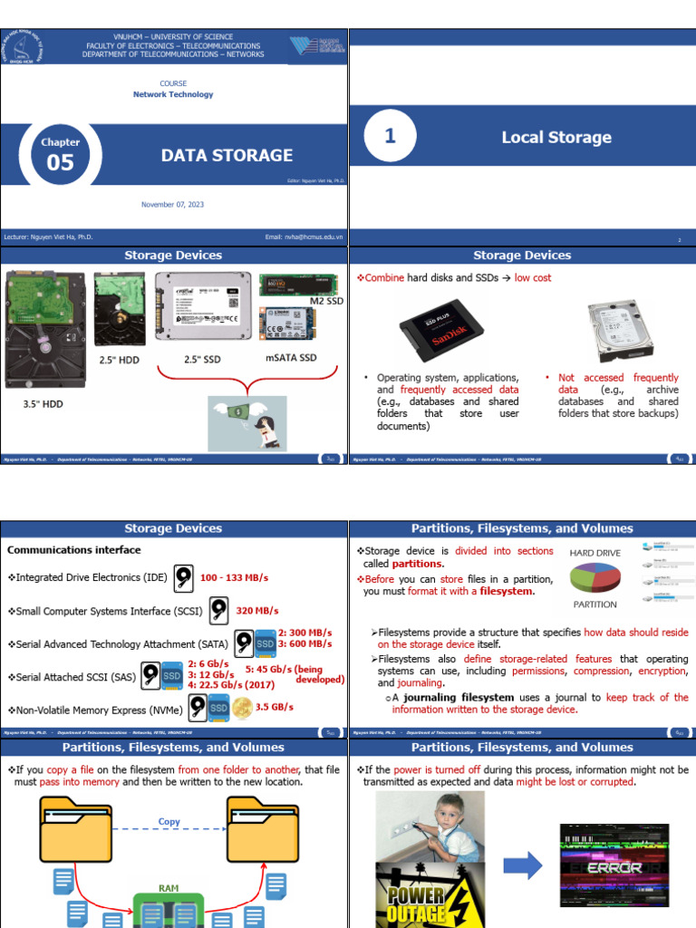 Chapter5 - Data Storage | PDF | File System | Computer Data Storage